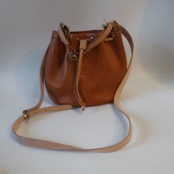 il bisonte | Bags | Nwt Womens Il Bisonte The Beehive Caramel Leather ...